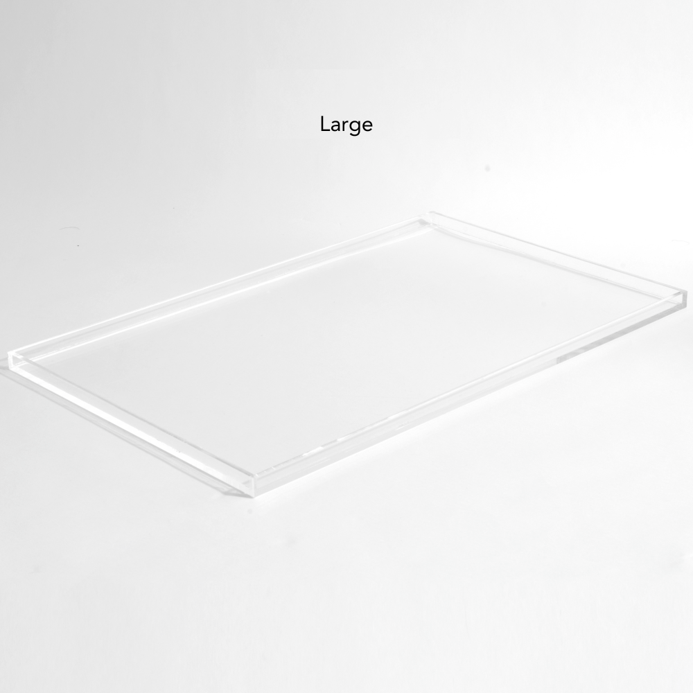 Clear Overflow Feeder Tray |Feeding tray for dogs | Hiddin