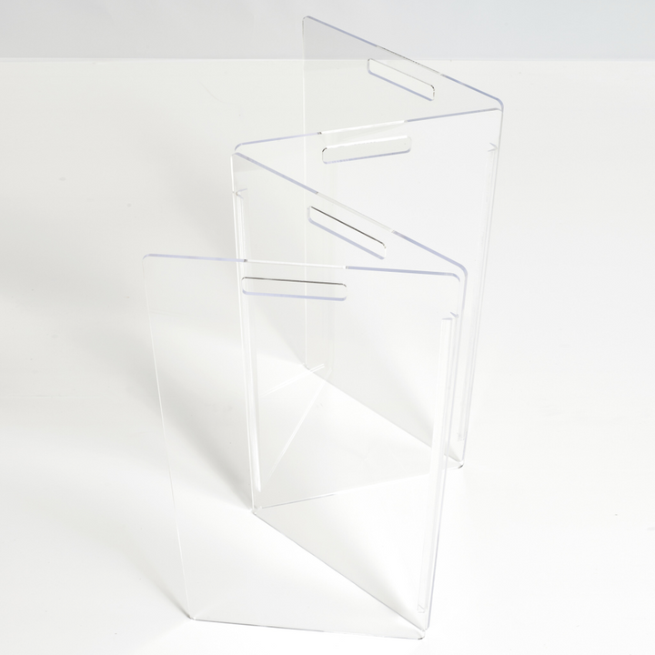 Clear Acrylic Pet Gate | Pet Gates Free Standing | Hiddin